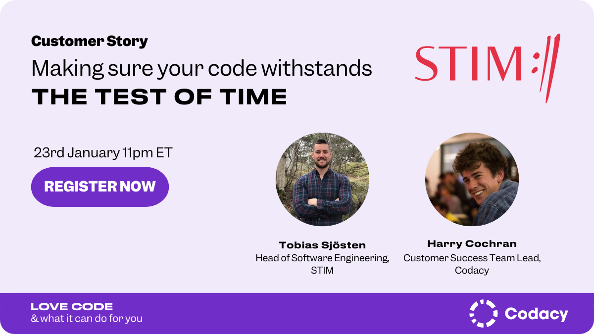 STIM Customer Story: Making Sure Your Code Withstands the Test of Time